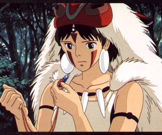 Cool Animation Cartoon Funny: Princess Mononoke Anime Fantasy