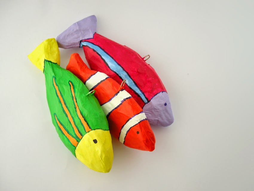 Fishes Make Wishes Paper Mache Fish Fishes Make Wishes Paper Mache Fish