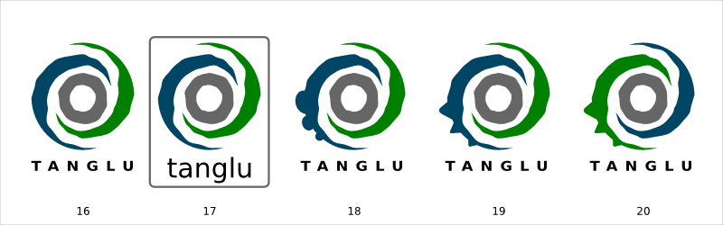 Ink Apnea - Sketches: Another logo proposal for Tanglu
