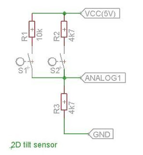 Wise time with Arduino: How to make a cheap two-axis tilt sensor