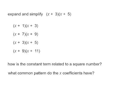 MEDIAN Don Steward mathematics teaching: generalising algebra GCSE ...