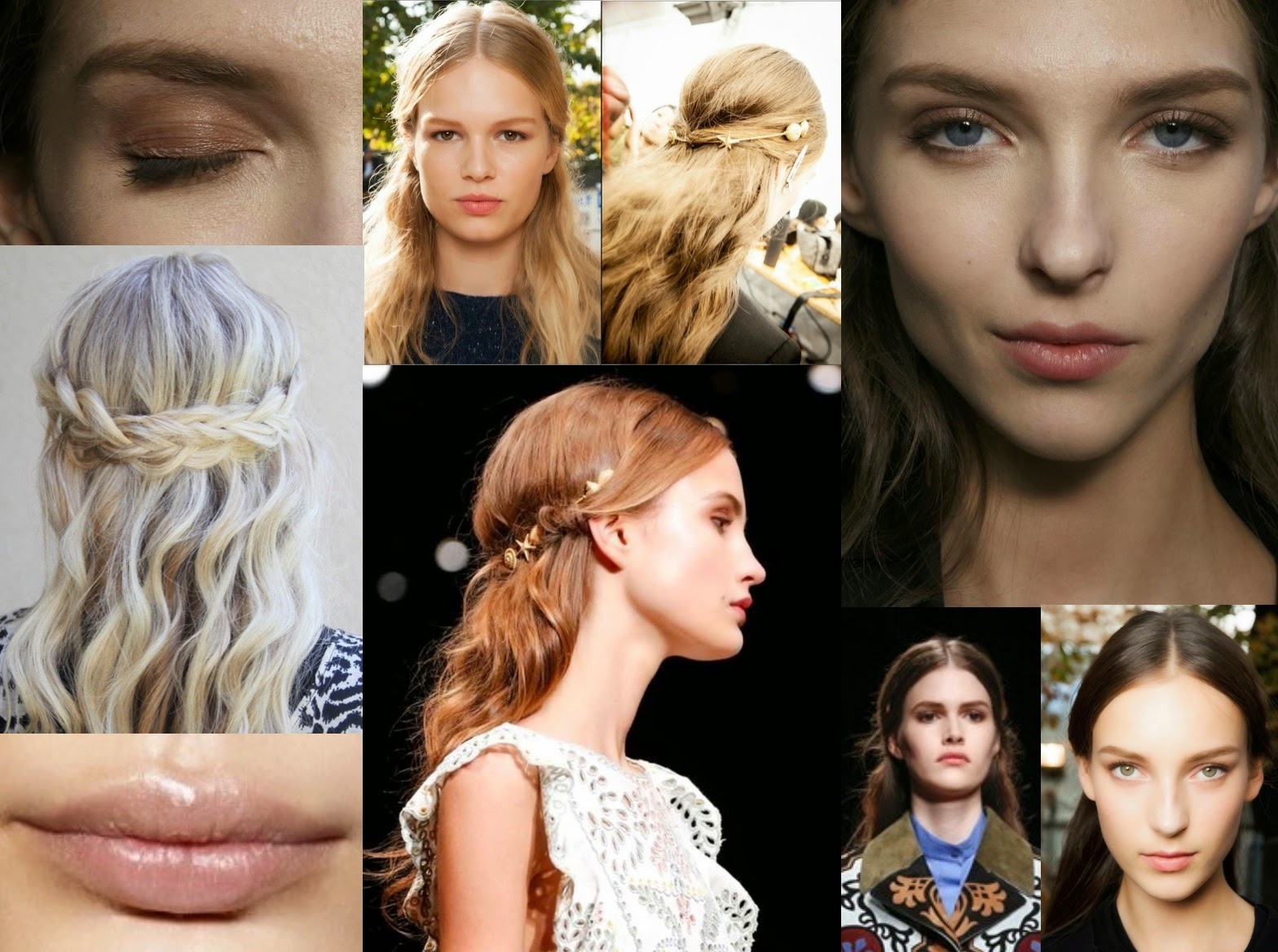 Life As A Textile Art Student: Hair and Make-Up Mood Boards