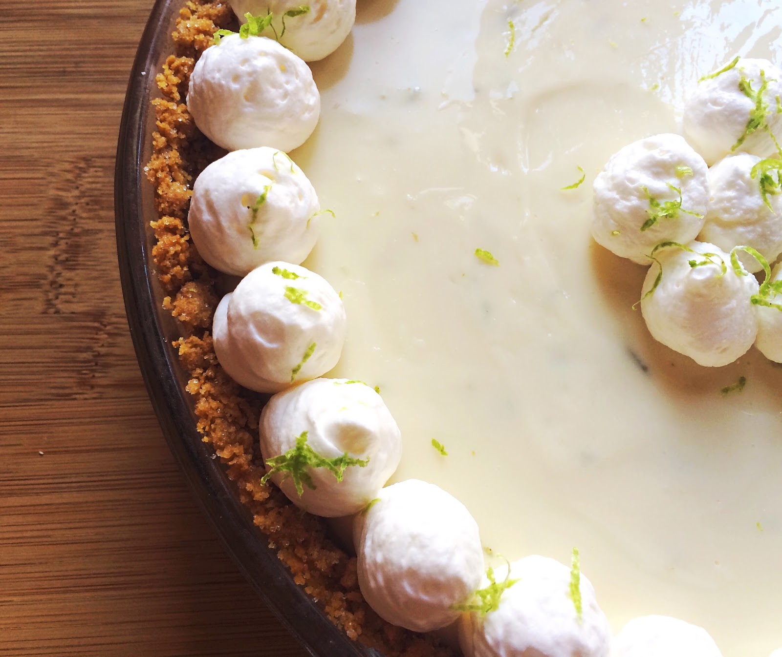 Planet Kelsey: Key lime pie with graham cracker crust