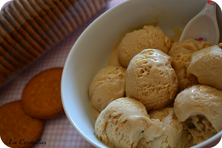 Helado de Galletas Maria - La Cocinillas