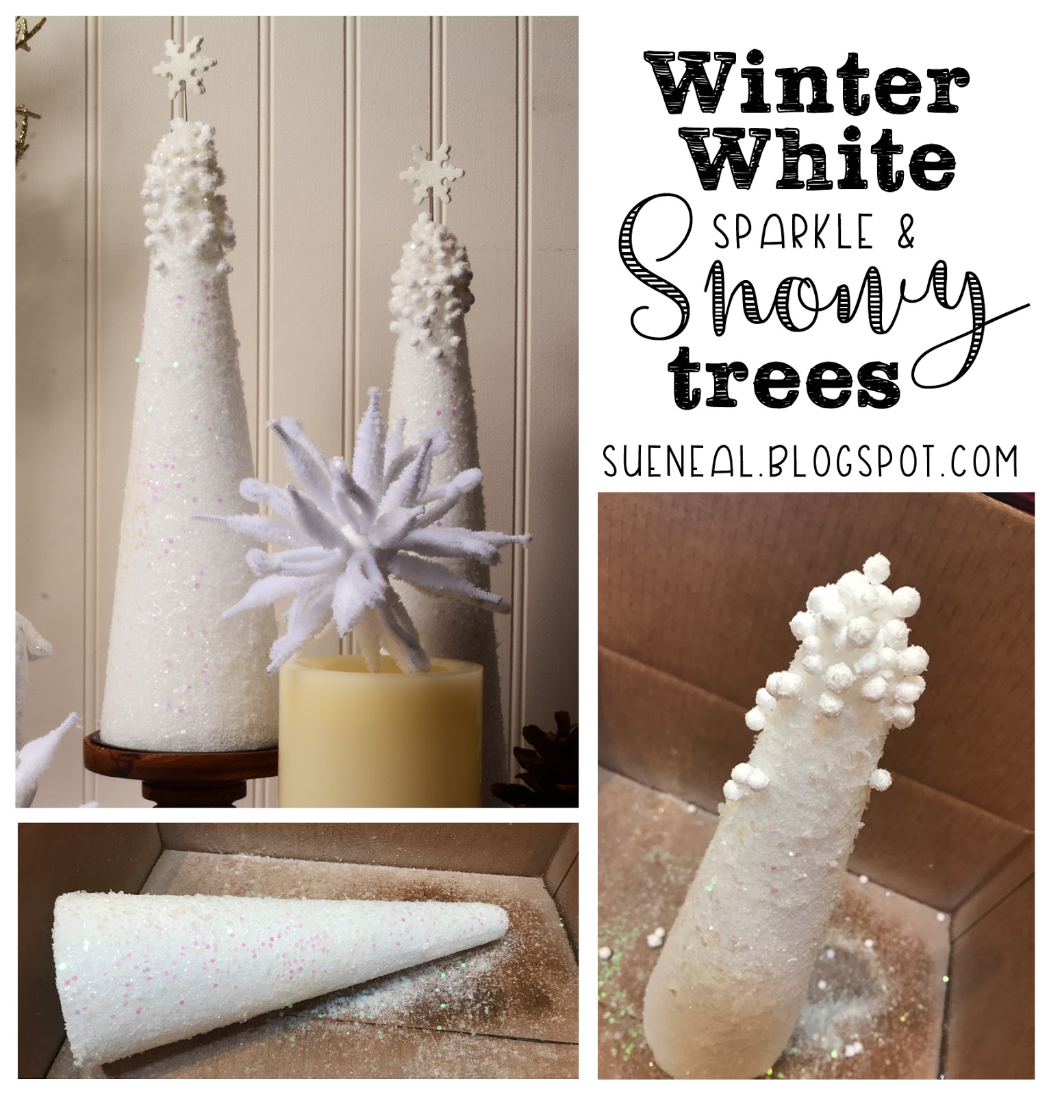 Q's Creative Card Making Kits: Christmas to WINTER Home décor transition