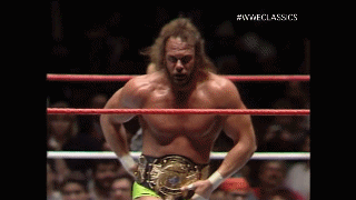 Randy Savage Elbow Drop Gif