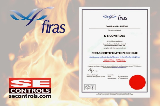 SE Controls: SE Controls receives FIRAS accreditation