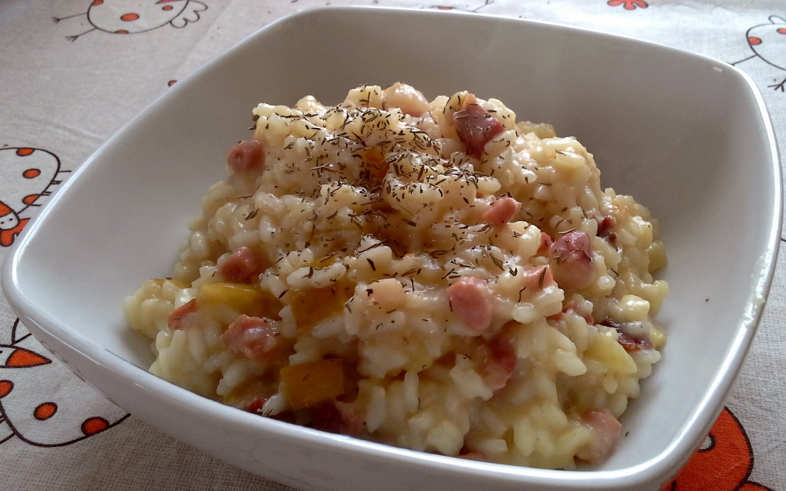 CREAMY CRAB: Risotto alle Mele Verdi e Speck