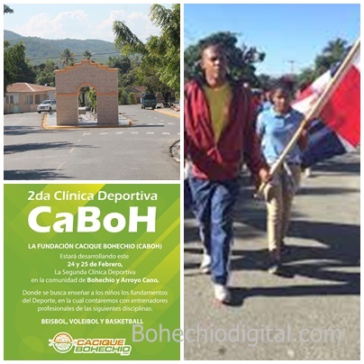 Bohechío; Festejan mes de la Patria con homenaje a la Bandera Nacional