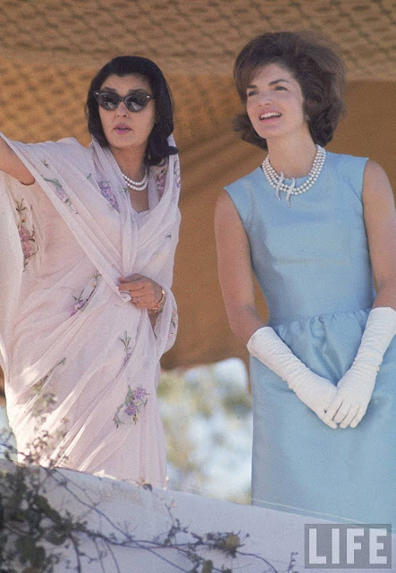 US First Lady Jackie Kennedy During Her Goodwill Tour of India - March ...