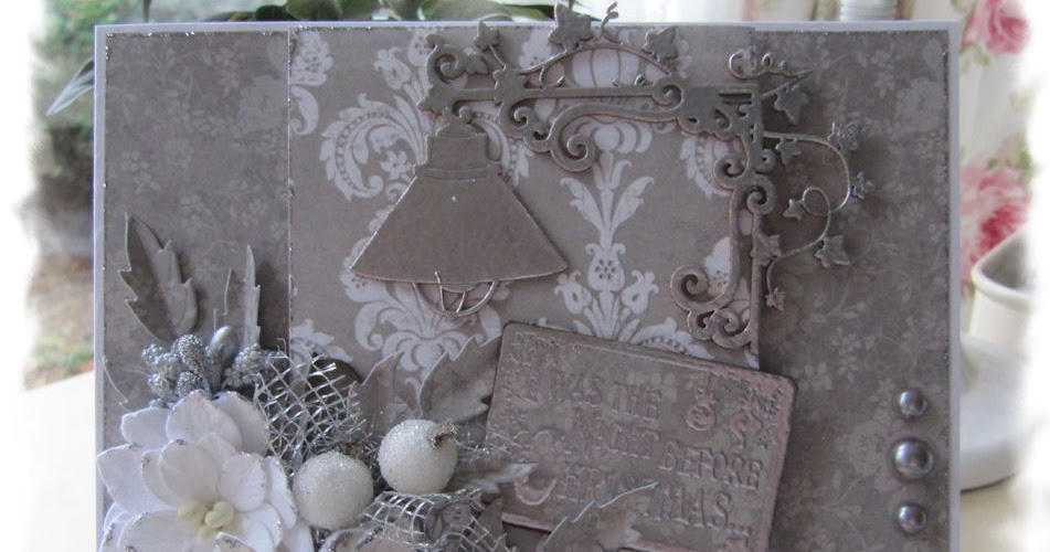 Craftingallday Creations: Silver Christmas Cards