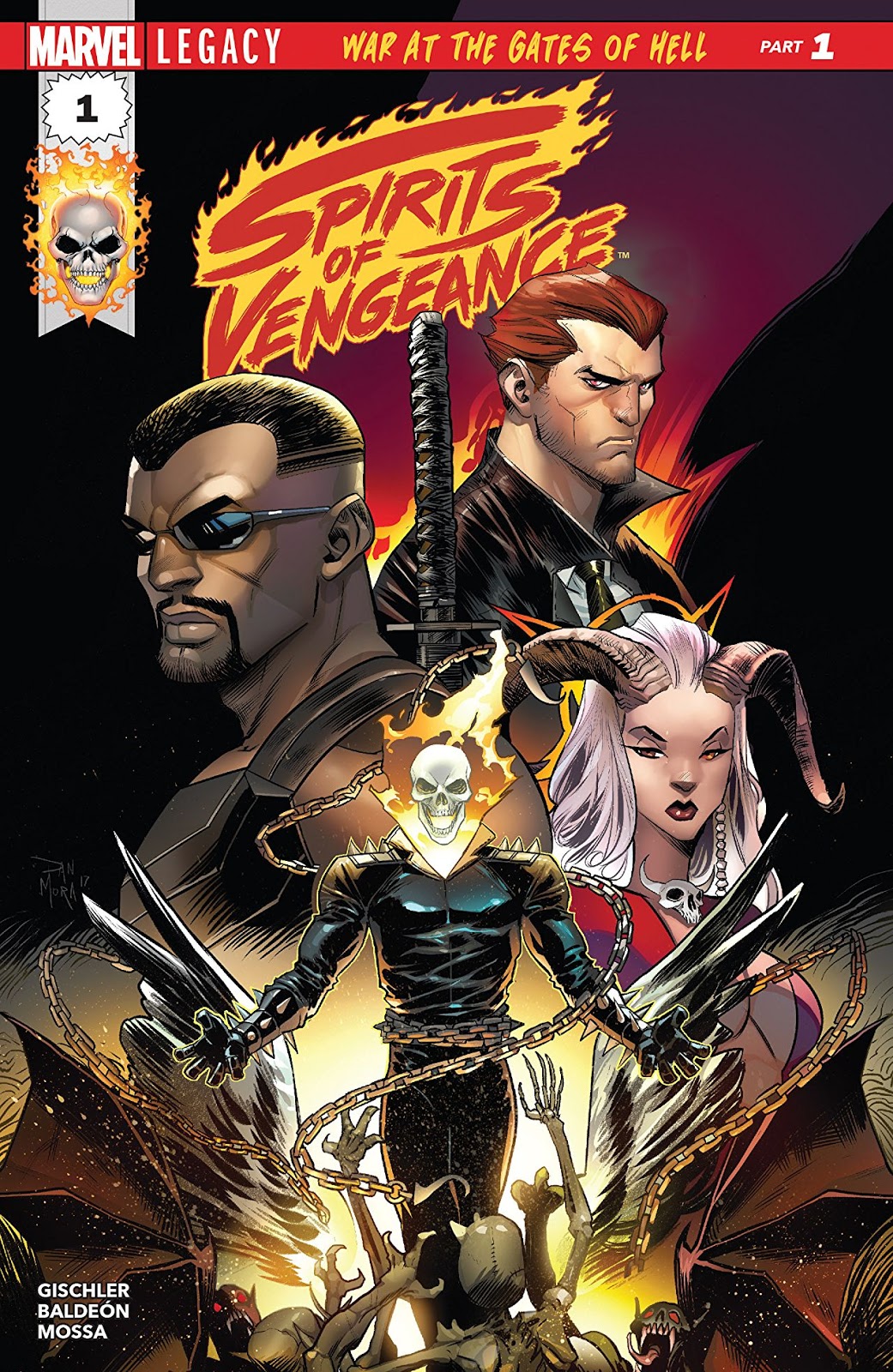 Weird Science DC Comics: Spirits of Vengeance #1 Review - Marvel Monday
