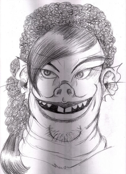 Studio Derrot: Sketchbook - Ugly Faced Ogres