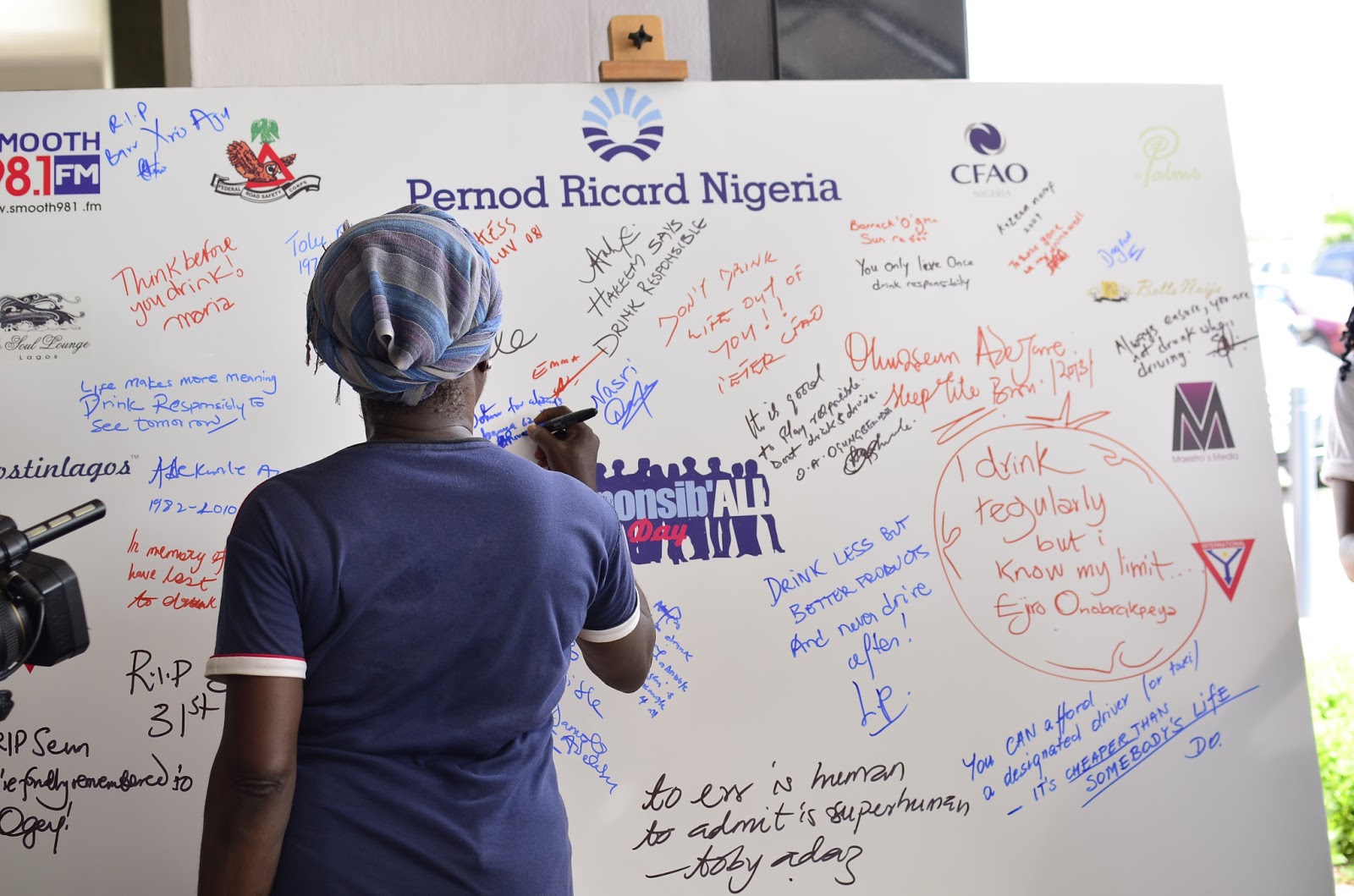 Maestro's Media: PERNOD RICARD NIGERIA ADVOCATES RESPONSIB’ALL DAY NIGERIA