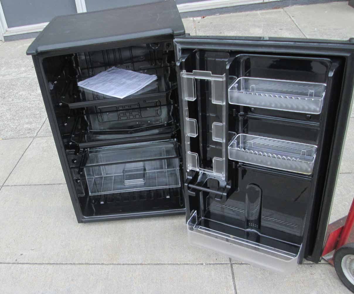 UHURU FURNITURE & COLLECTIBLES: SOLD Sanyo Mini Fridge - $125