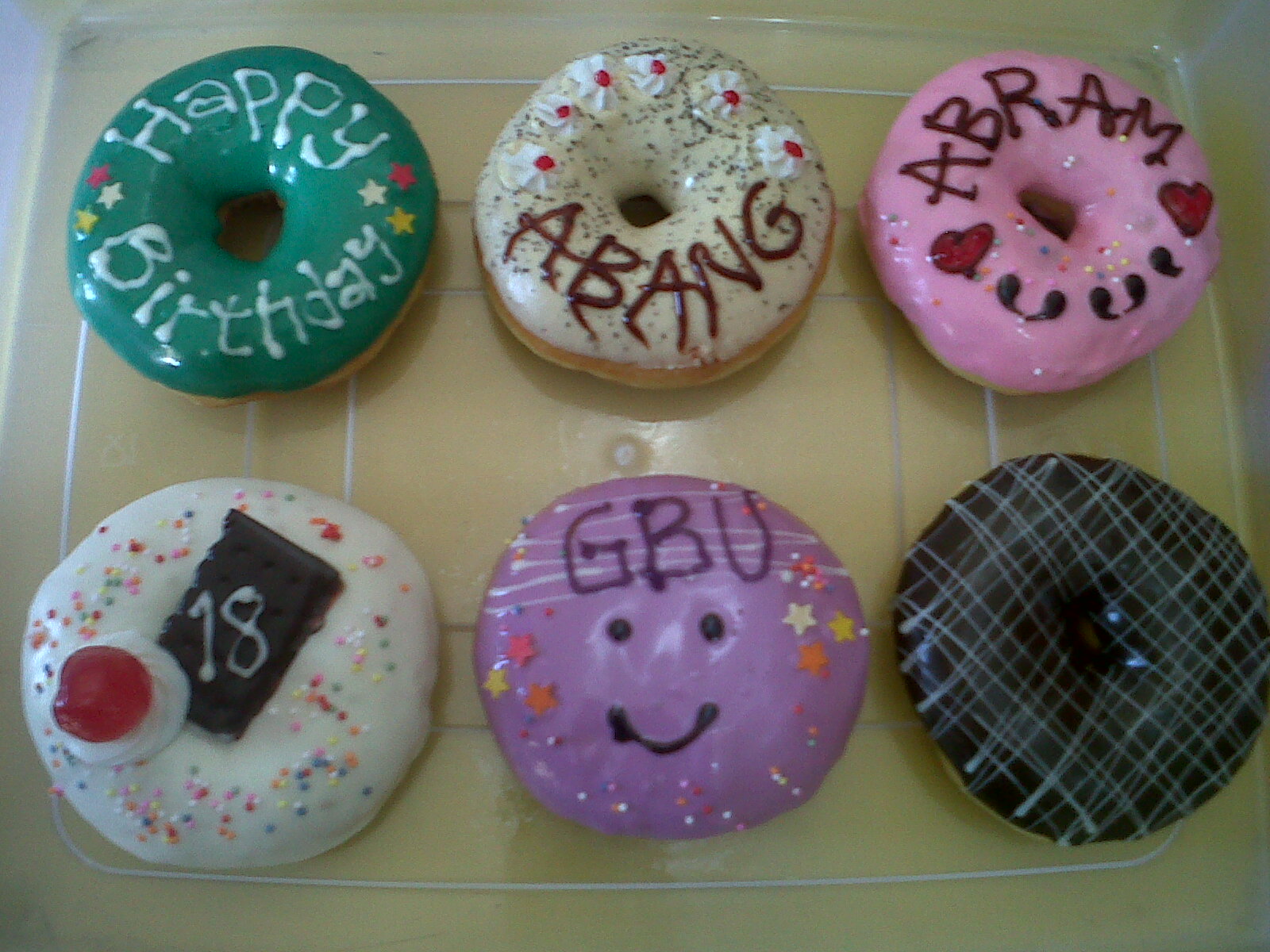 kumpulan Donat - donat ala JCO: Paket Donuts Ulang Tahun...