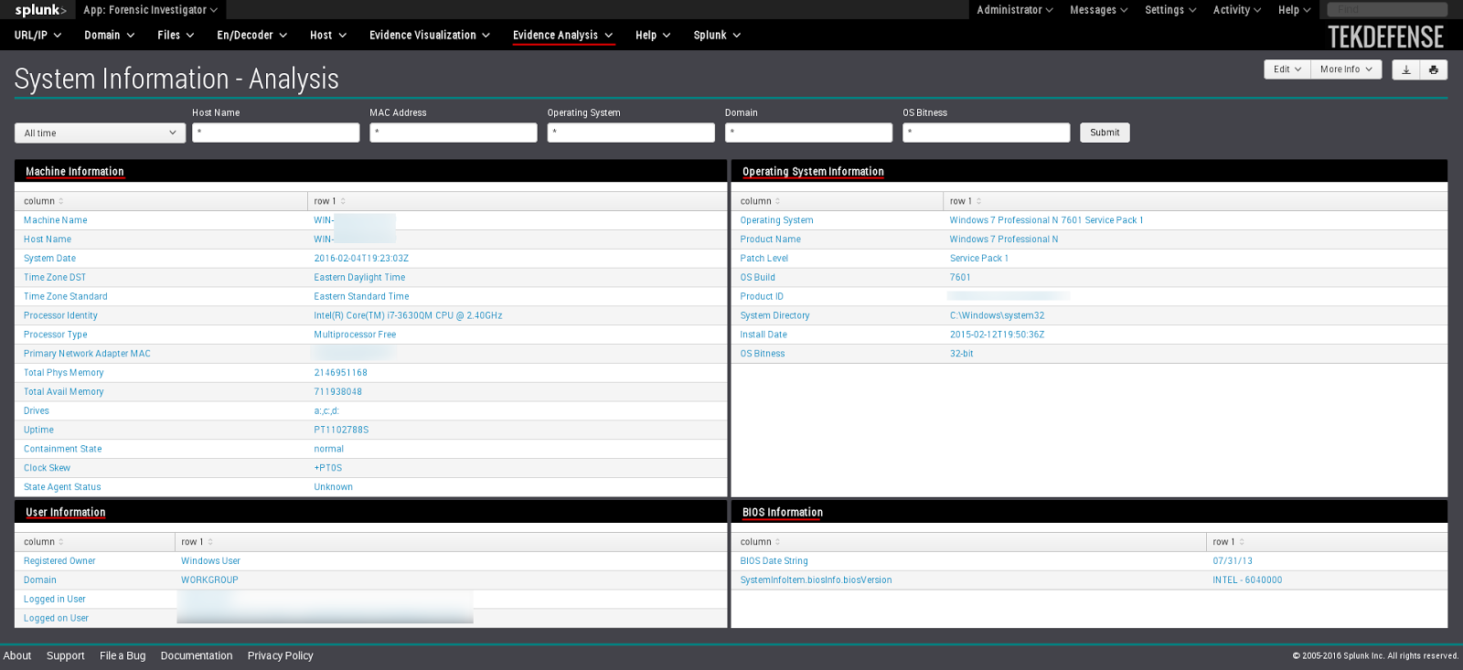 SecuritySynapse: Processing Mandiant Redline Files Using Splunk