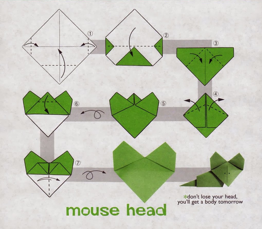 Origami Mouse Tutorial | Origami Tutorial