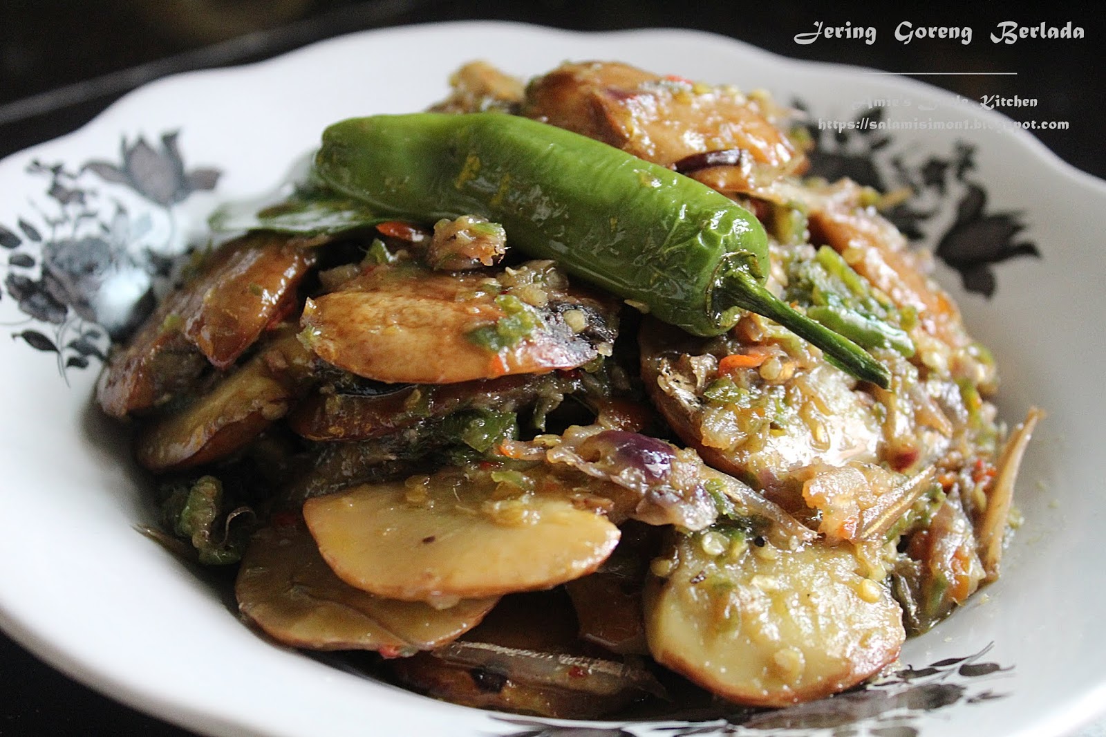 Resepi Jering Goreng Berlada - Masakan Berlada