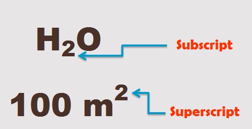 Membuat Superscript dan Subcript HTML - aSaL uSiL