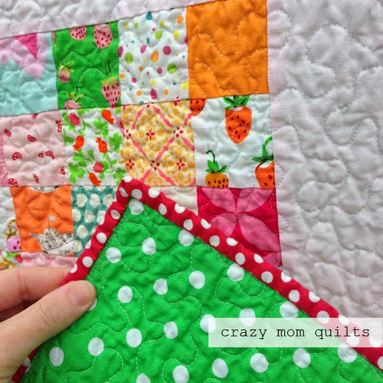 crazy mom quilts: elsa's quilt