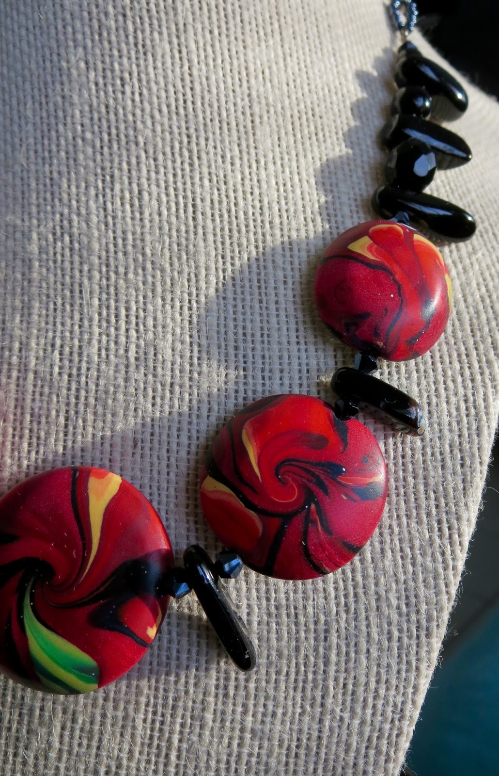 A Bergie Creation: NEW TODAY!! OKEEFE - Oriental Poppy Polymer Clay and ...