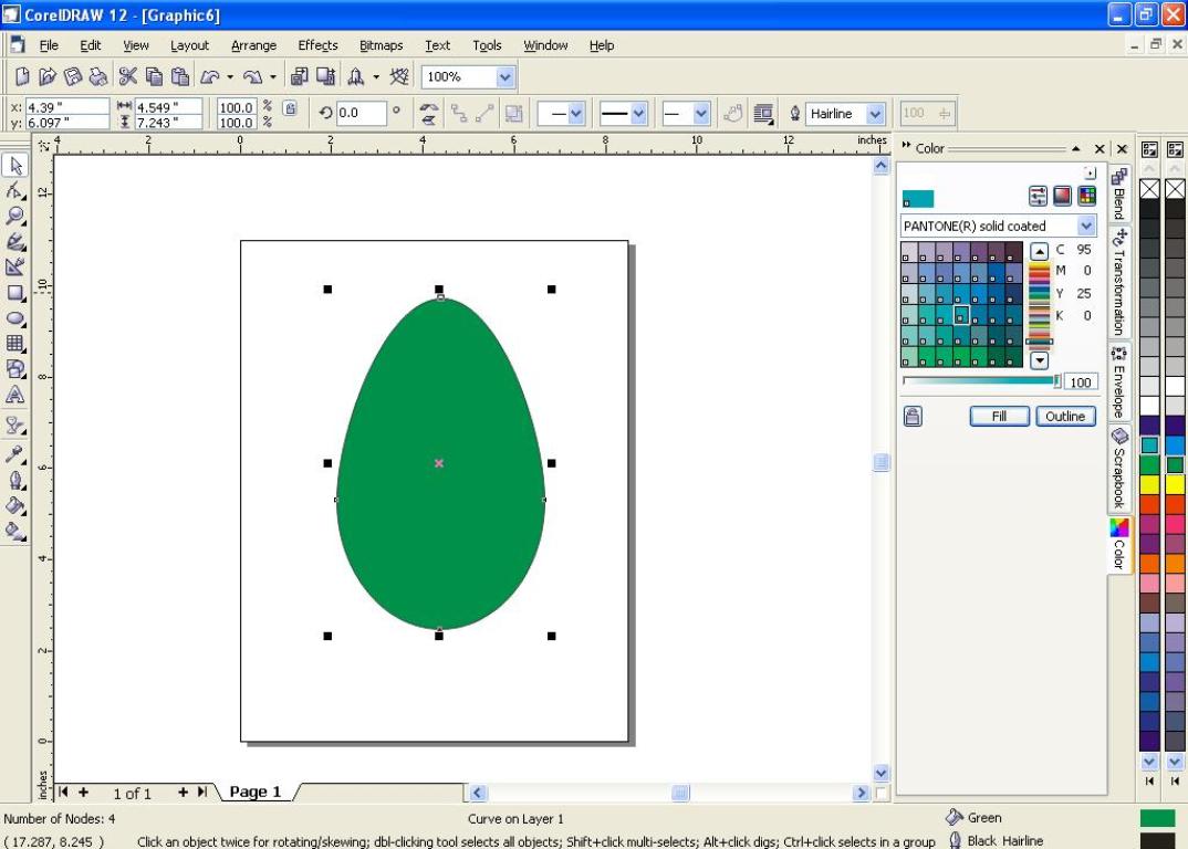 CORALDRAW BASIC TUTORIALS FOR BIGGINERS: Reshape Objects In Coral Draw