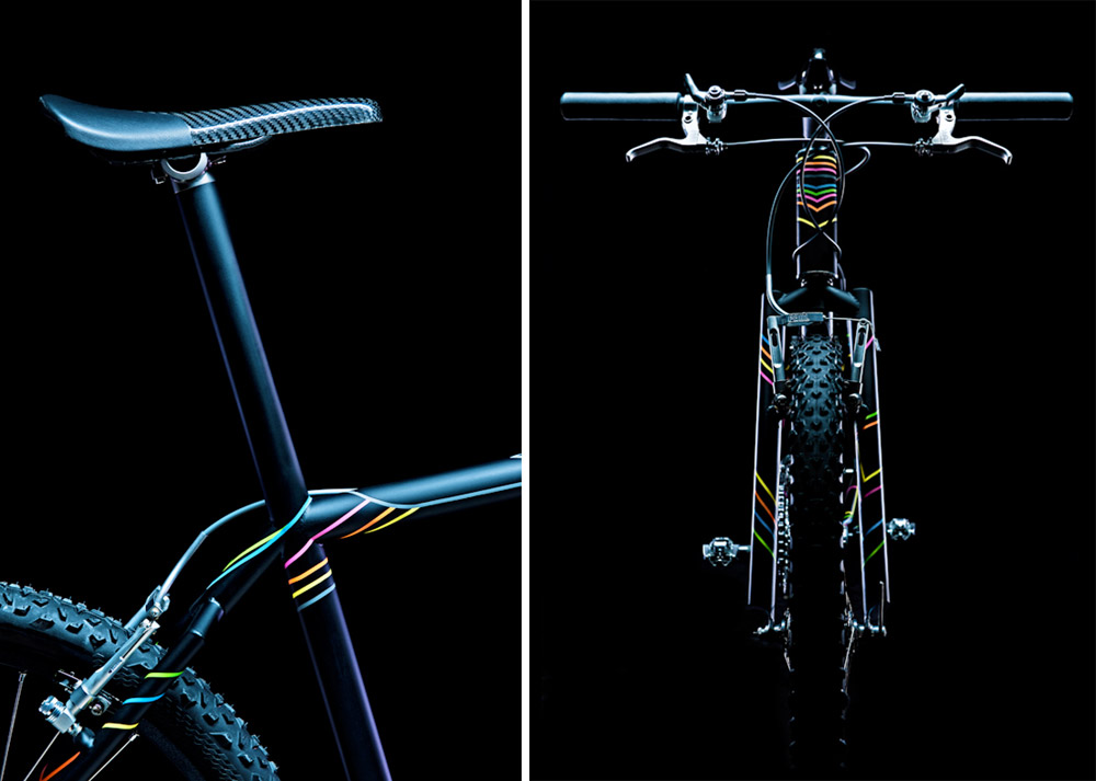 Desain Sepeda Malam Bercahaya | Desain Modifikasi Sepeda