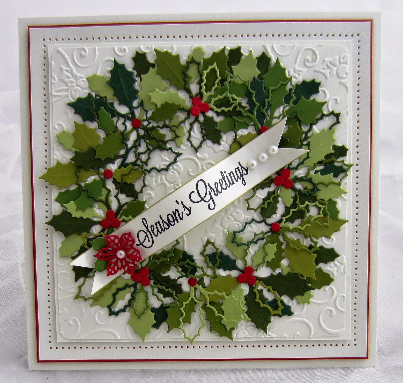 PartiCraft (Participate In Craft): Holly Spray and Holly Accessory Kit