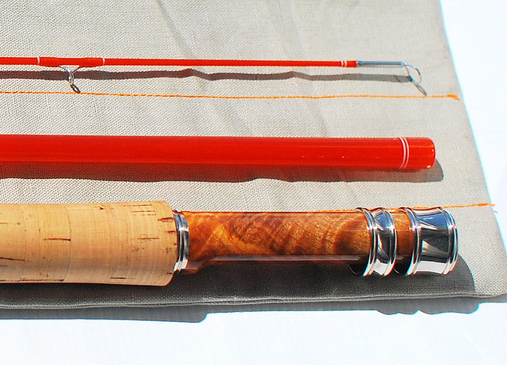 Handcrafted graphite and fiberglass fly rods: Swift Epic 580. Complete.