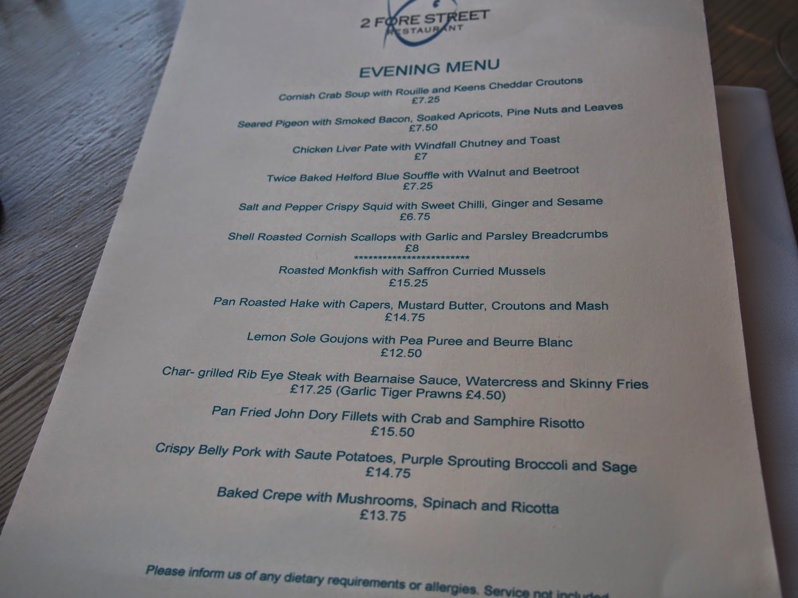 Cheese and Biscuits: 2 Fore Street, Mousehole, and the best of the rest ...