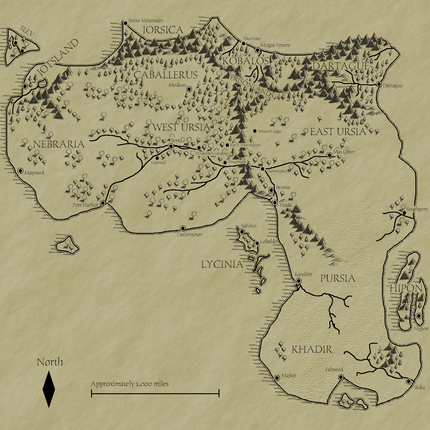 Books, beer and barbarians: Ursian Chronicles