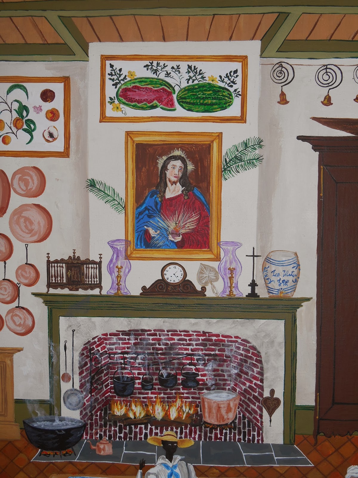 Southern Folk Artist & Antiques Dealer/Collector: Creole Kitchen, A ...