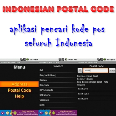 BLOGNYA ADVENT: Mencari Kode Pos se Indonesia