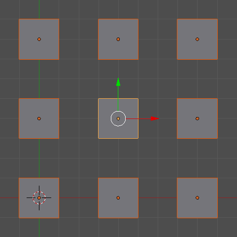 Blender 2.6 : Randomize Transform - 隨機變換