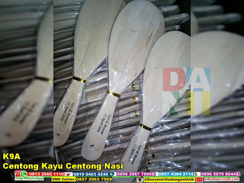 Souvenir Centong Nasi Bahan Kayu | Souvenir Pernikahan