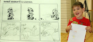 Legendel in Banda Desenata - Mihai grăjdeanu/benzi desenate