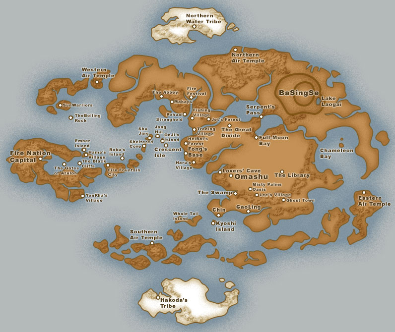 Map : TheLastAirbender