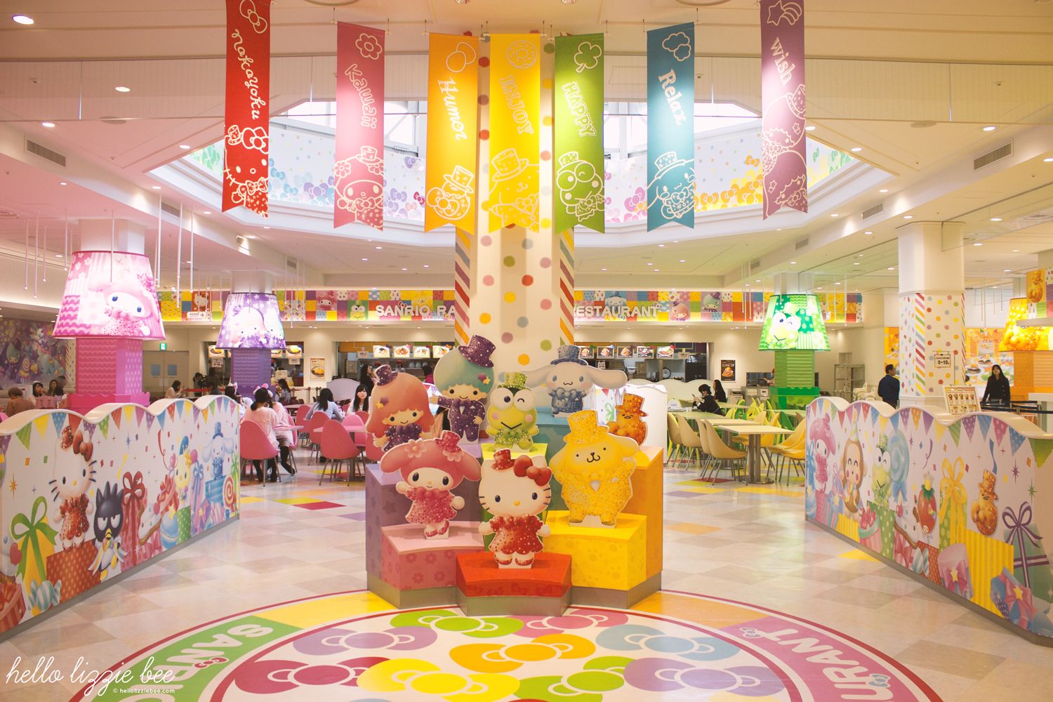 Chilling with Hello Kitty - My Trip to Sanrio Puroland! | Hello Lizzie ...