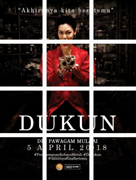 Misteri Wanita Kebaya Merah Terjawab, Poster Rasmi Filem Dukun - Our Sabah
