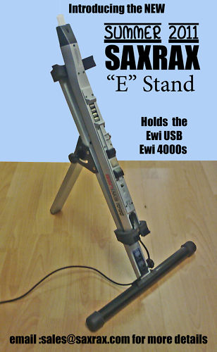 MATRIXSYNTH: Akai EWI Wind Synth Stand by SAXRAX