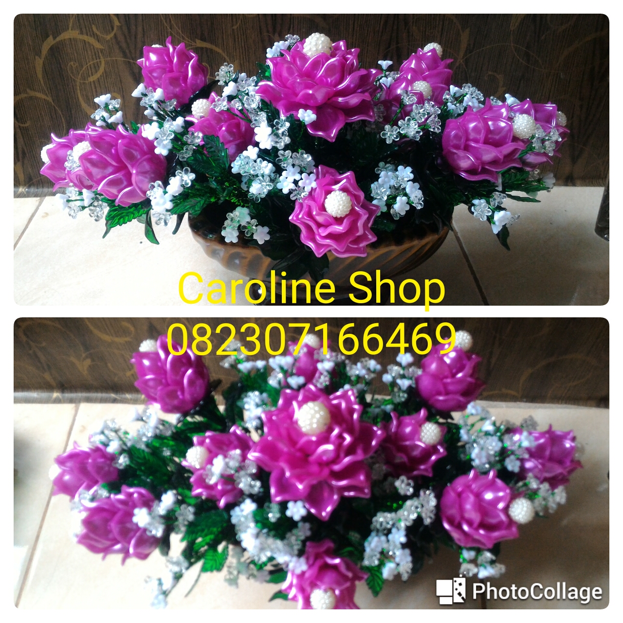 Kerajinan Manik dan Bunga Akrilik Jakarta: Bunga Acrylic