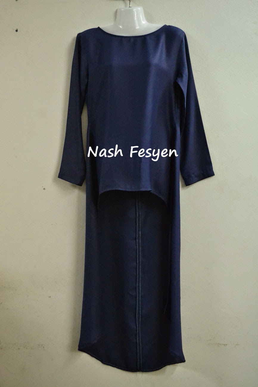 Nash Fesyen: Baju Fesyen Labuh Di Belakang Singkat Di Depan.