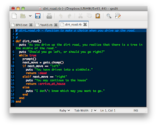 TESTHEAD: Exercise 43 & 44: You Make A Game, Evaluating Your Game ...