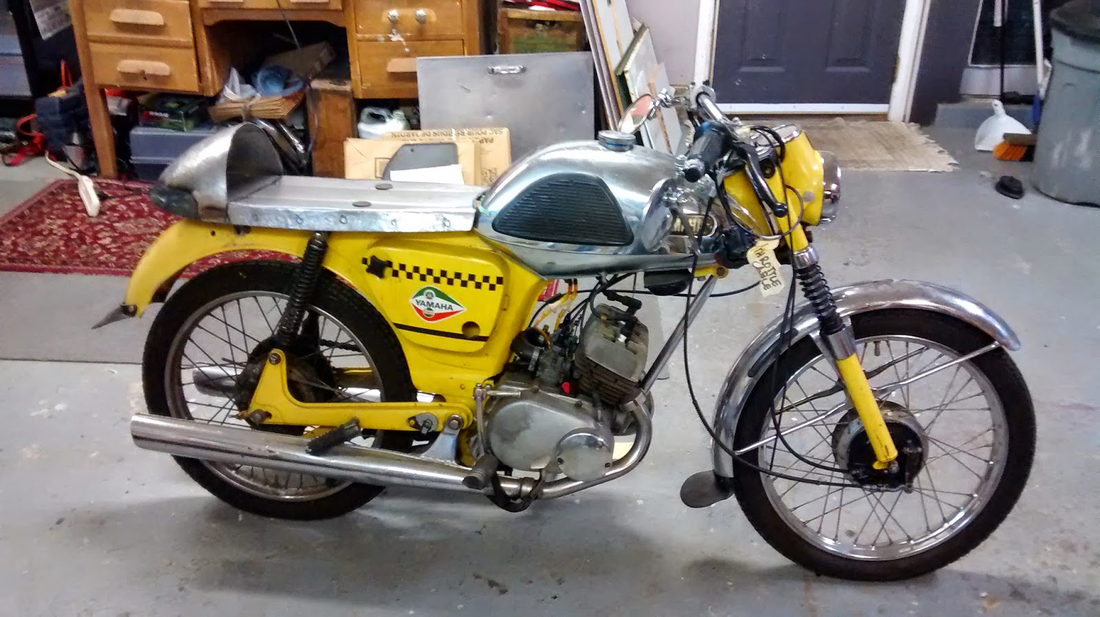 The World of JEK: The Yamaha Yl-1 Twin Jet Project bike