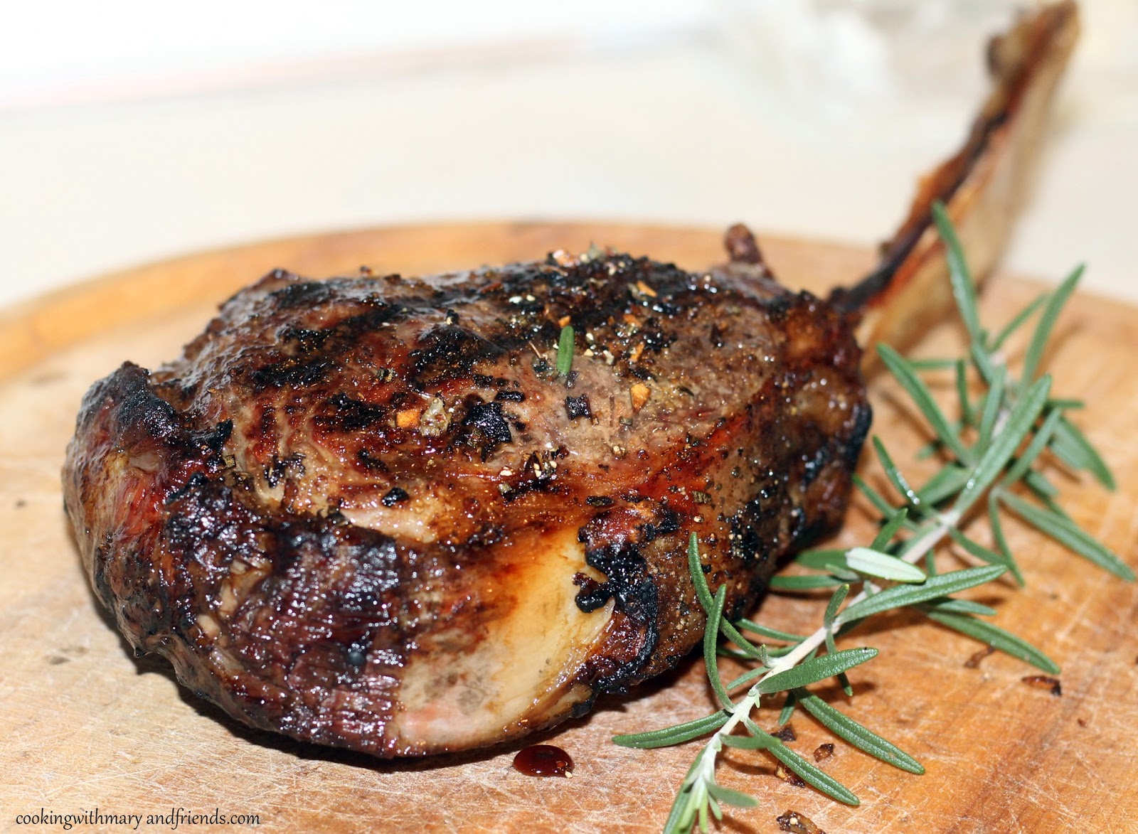 Cooking With Mary and Friends: Rib-Eye Tomahawk Steak