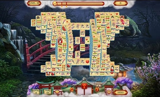 Zon en Maan Festijn: Mahjong Forbidden Temple