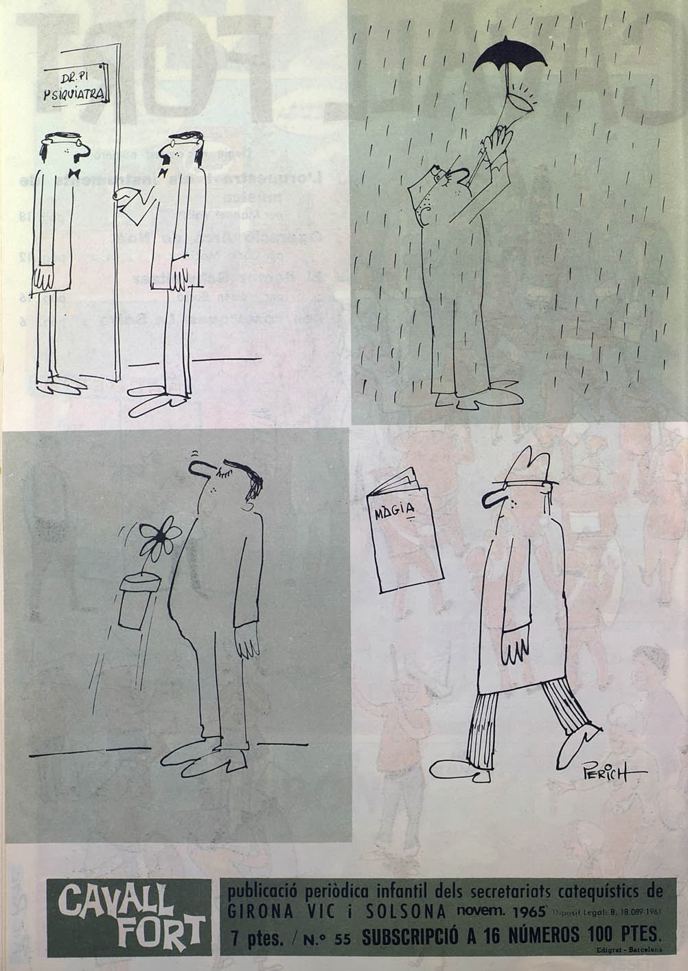 El còmic en català: El Perich de Cavall Fort (1965)