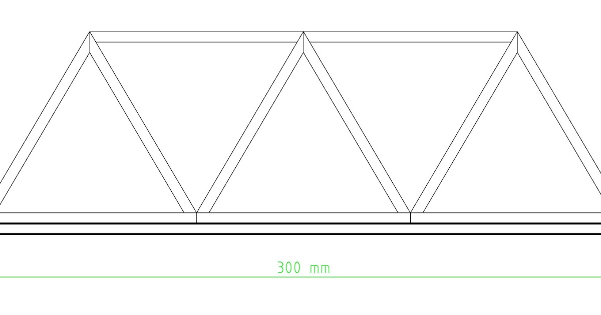 Tecnología 2º E.S.O.: Puente con estructura triangular