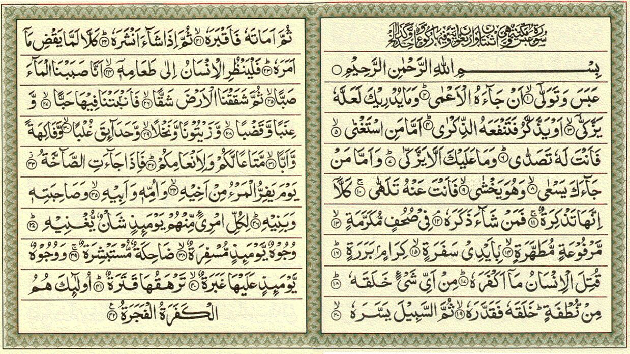 Choirulfattah: SURAT ABASA